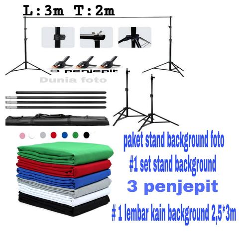 Jual Paket stand background foto - Jakarta Pusat - Dunia foto | Tokopedia
