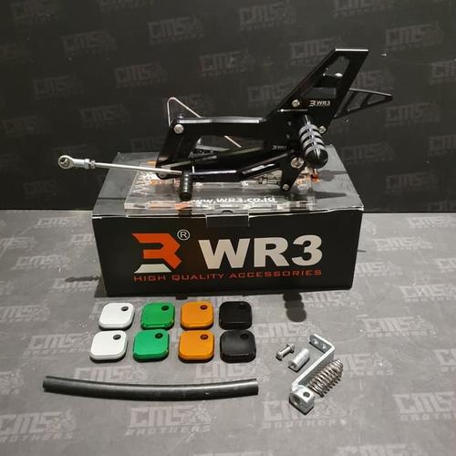 Jual Footstep Underbone Wr3 V series Ninja 150 RR Wr3 1set - Kota Medan ...