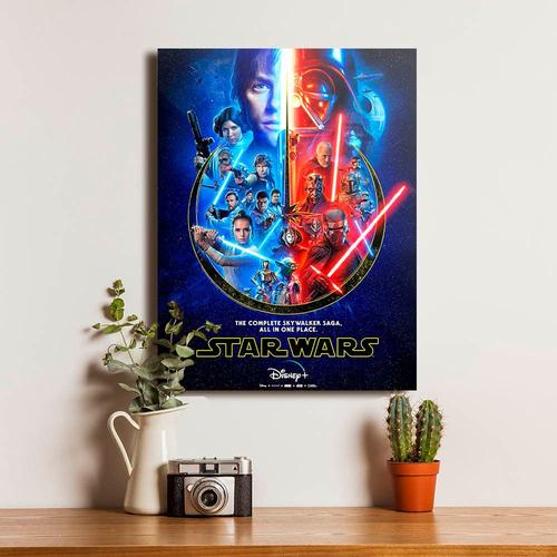 Jual Starwars Star Wars Skywalker Saga Poster Dekorasi Hiasan Kayu Unik ...