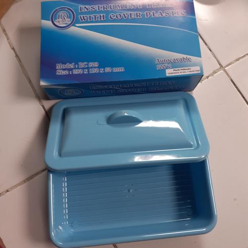 Jual Bak Instrumen 509 Plastik Bak Instrumen Ukuran Sedang Dengan Tutup ...