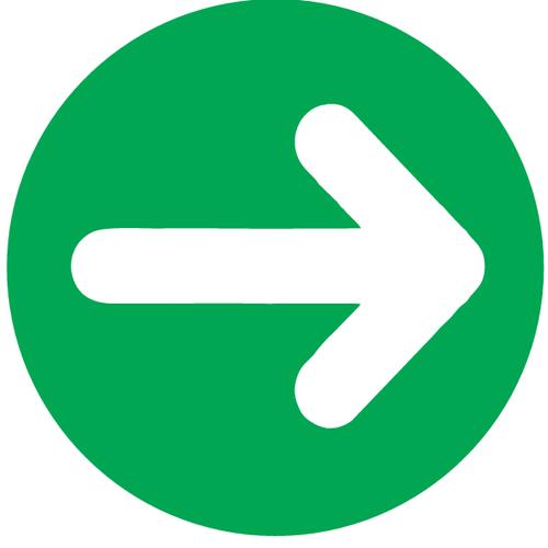 Jual stiker panah 15cm - Kota Surabaya - Piramida Sign | Tokopedia