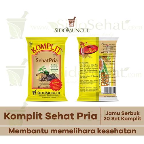 Jual Jamu Sehat Pria Komplit SidoMuncul - Jakarta Selatan - SidoSehat ...