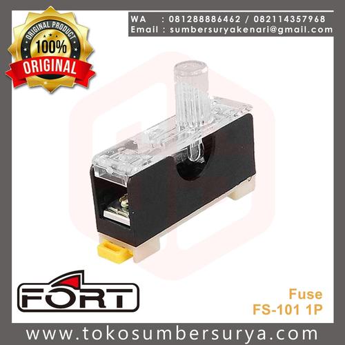 Jual Fuse Kubur dengan Fuse Kaca 10A FS-101 / FS101 1P Fort - Jakarta ...