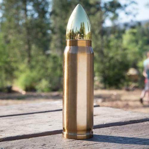 Jual Termos Peluru 500ml / Botol Minum Mewah Unik Vacuum Rocket Army ...
