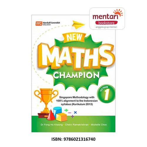 Jual New Maths Champion | Buku SD | Matematika Bahasa Inggris - Work ...