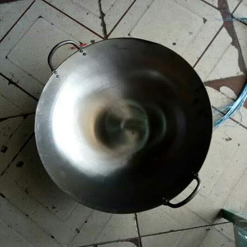 Jual Wajan / kuali / wok / wajan plat Besi baja 40cm 40 cm IMPORT ...