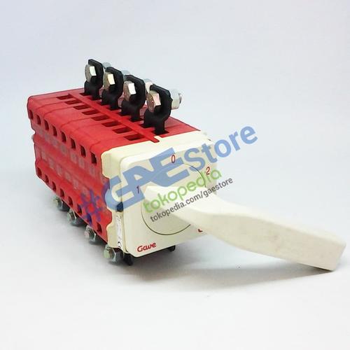 Jual GAVE Change Over Switch 1-0-2 250A 4 Pole GAE - Jakarta Timur ...