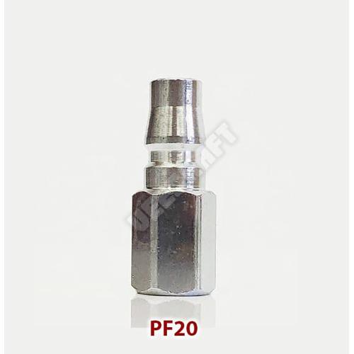 Jual PF20 1/4''PT Pneumatic Air Compressor Hose Quick Coupler Plug Socket - Kota Depok ...