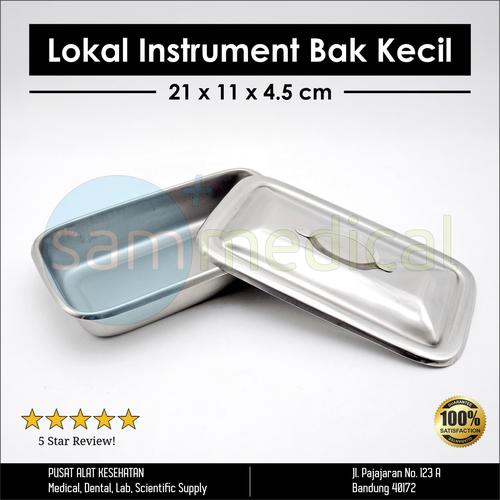 Jual Lokal Instrument Bak Kecil Stainless - 21 x 11 x 4,5 cm - Kota ...