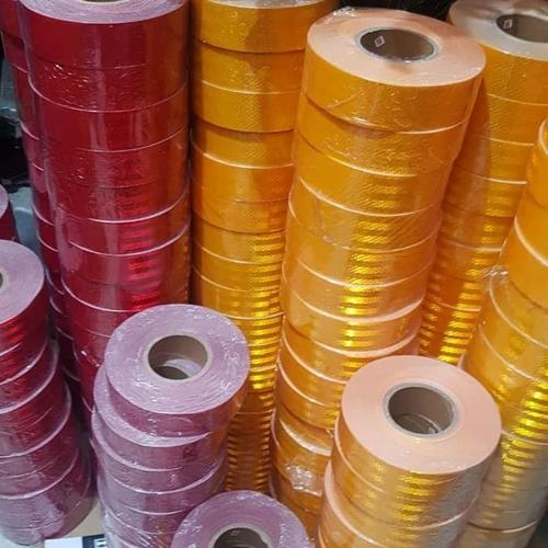 Jual stiker skotlet reflektor safety uji KIR dishub mobil truk bak box ...
