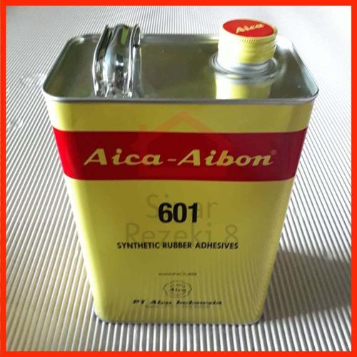 Jual Lem Aica AIbon 601 2,5 kg GALON / Lem Kuning HPL Edging Kayu ...
