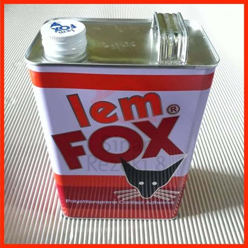 Jual Lem FOX 2,5 kg GALON / Lem Kuning HPL Edging Kayu Serbaguna Merah ...