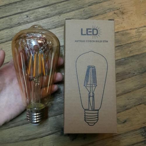 Jual Bohlam Lampu LED Edison Filament ST 64 Kuning Kuning - Jakarta ...