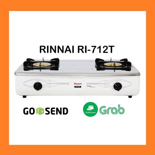 Jual Kompor Rinnai RI-712T Kompor Gas 2 Tungku - Tanpa Packing ...