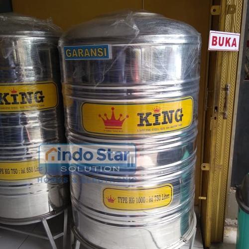 Jual Tangki Air / Tedmon King Stainless 600 Liter Garasnsi 10 Tahun ...