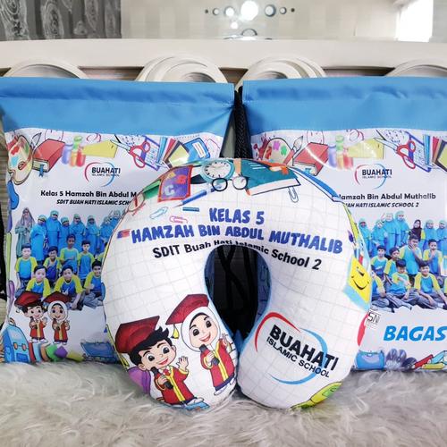 Jual Souvenir Bantal Leher Custom/Souvenir Graduation/Souvenir Sekolah ...