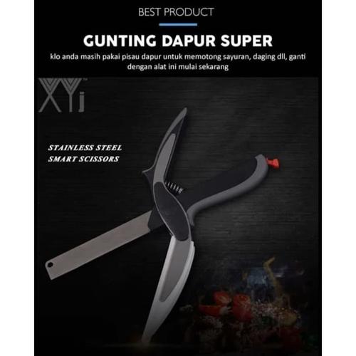 Jual Amazing Clever Cutter | Gunting Dapur Multifungsi | ORIGINAL ...