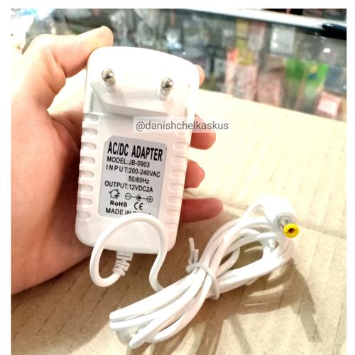 Jual AC/DC ADAPTER ADAPTOR 12V 2A BODI PUTIH - Jakarta Barat ...