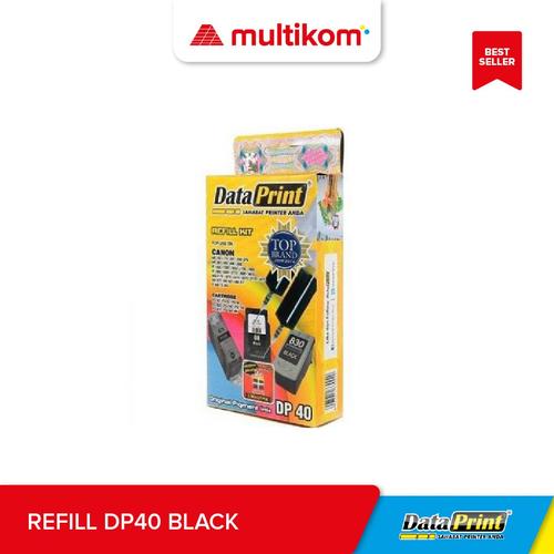 Jual Refill Tinta Suntik Data Print Hitam Black DP 40 DP40 -Printer Canon - Kota Palembang ...