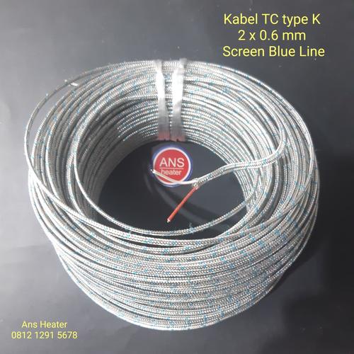 Jual Kabel TC Screen blue line type K harga meteran - Blueline 2x0.80 ...