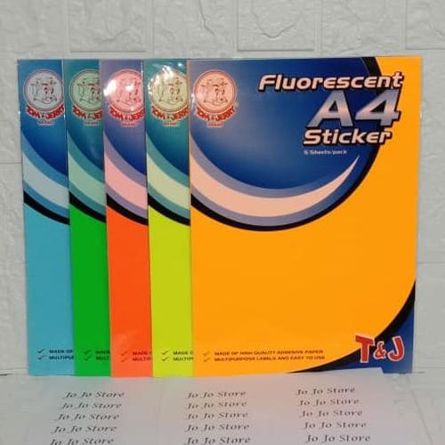 Jual Sticker Warna A4 Tom and Jerry - Biru - Jakarta Utara - Jo-Jo ...