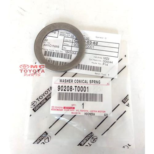 Jual Ring Washer Conical Spring Roda Belakang Fortuner Hilux 90208 ...