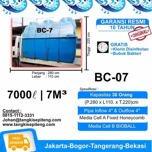 Jual Septic Tank BIOFILTER 7000 liter / 7m3 - Jakarta Barat - Rumah ...