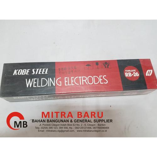 Jual Kawat Las / Welding Electrode KOBE STEEL RB26 Diameter 2.6mm E6013 - Kota Cilegon - Mitra ...