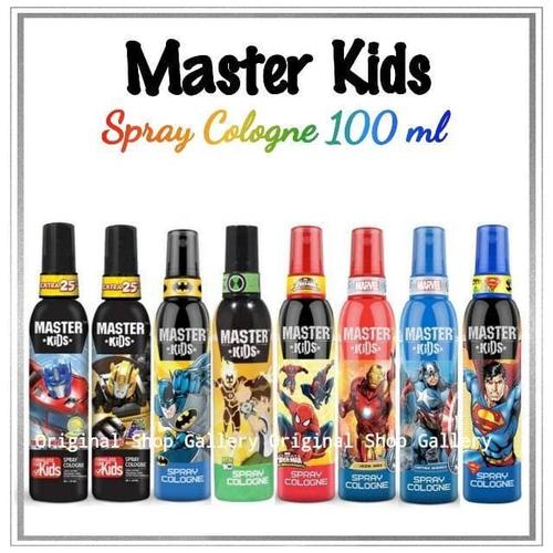 Jual Master Kids Spray Cologne 100ml /Parfum Master Kids - Iron Man ...