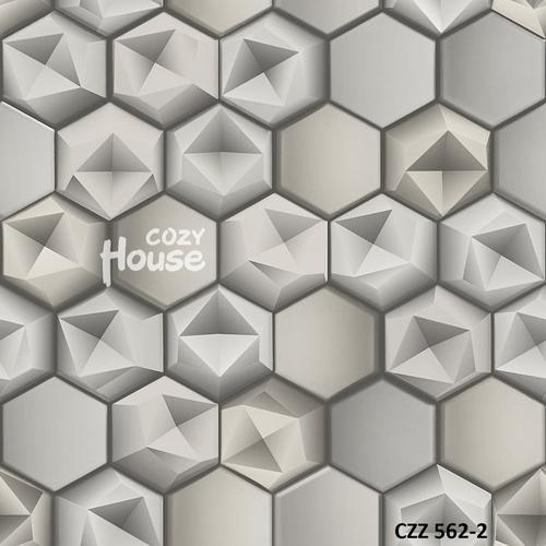Jual WALLPAPER DIAMOND ABU-ABU TUA 562-2 Lebih Tebal Dari Wallpaper ...