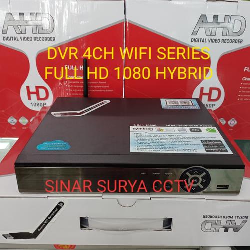 Jual NEW DVR 4 CHANNEL WIFI SERIES FULL HD 1080P SUPPORT HYBRID BISA ...
