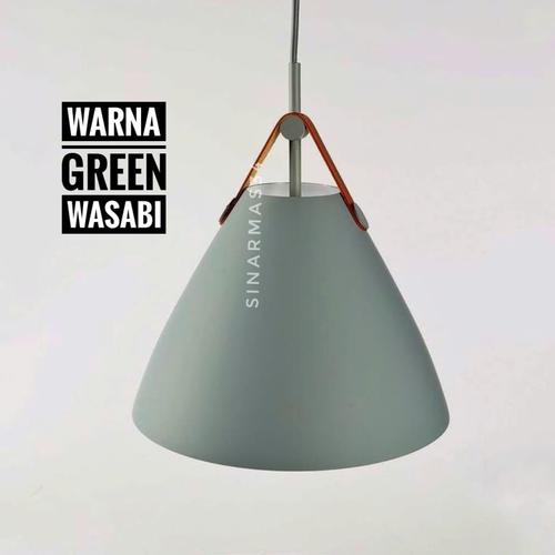Jual Lampu Gantung Hias 71110 28cm Green Wasabi Pendant Lamp Nordic ...