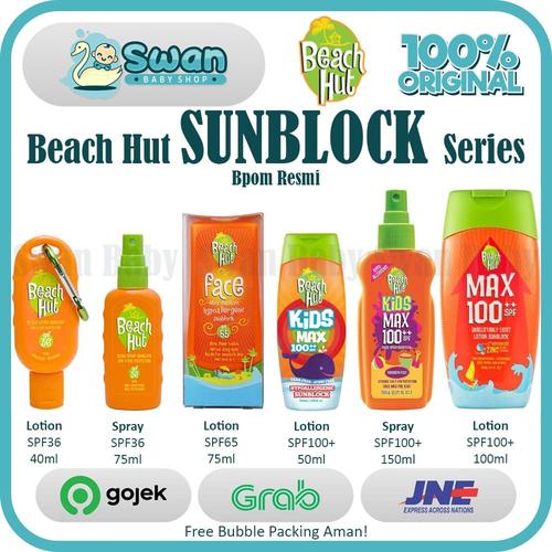 Jual Beach Hut Sunblock Anak & Dewasa Beach Hut | Sunscreen Wajah Badan ...