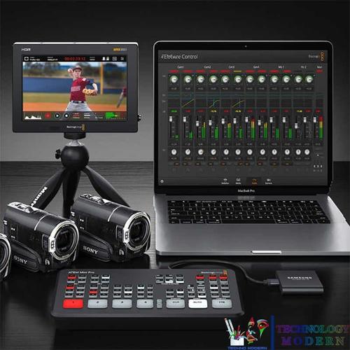 Jual HDMI Video Switcher 4 In 1 Out Live Streaming Support Webcam & Mic ...