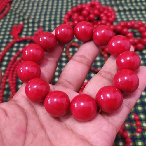 Jual Gelang Red Coral Marjan dim 16 18 20 ASLI BATU KARANG ORIGINAL ...