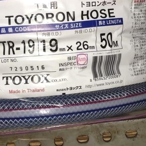 Jual Selang PVC Toyox Toyoron TR-19 uk.19x26 mm - Jakarta Barat ...