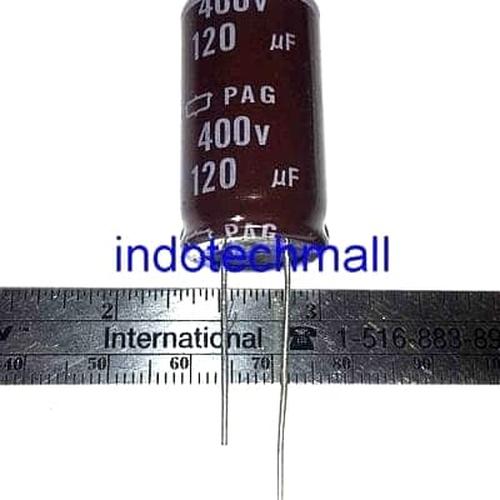 Jual High Voltage Capacitor Elko 120uF 400V PAG Nippon Chemicon - Kab. Tangerang - indotechmall ...