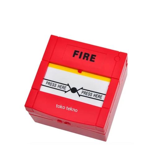 Jual Emergency Break Glass Resetable Red | Breakglass Resetable Merah ...