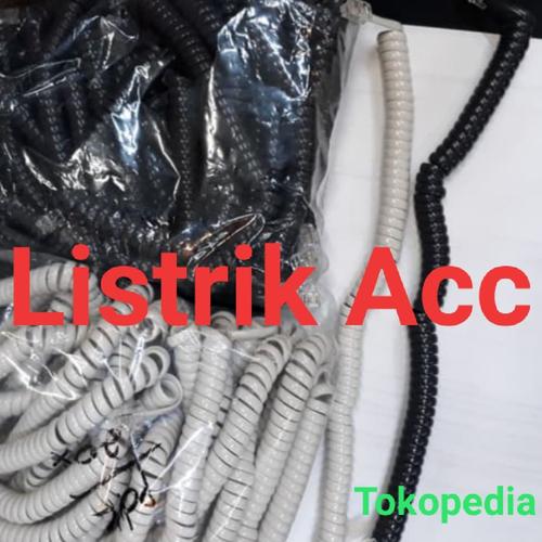 Jual Kabel Gagang Telepon Spiral / Kabel Spiral Panasonic / Kabel ...