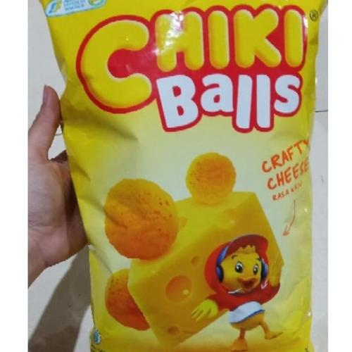 Jual CHIKI BALL 200 GR JUMBO PACK UKURAN BESAR RASA KEJU - KALDU AYAM ...