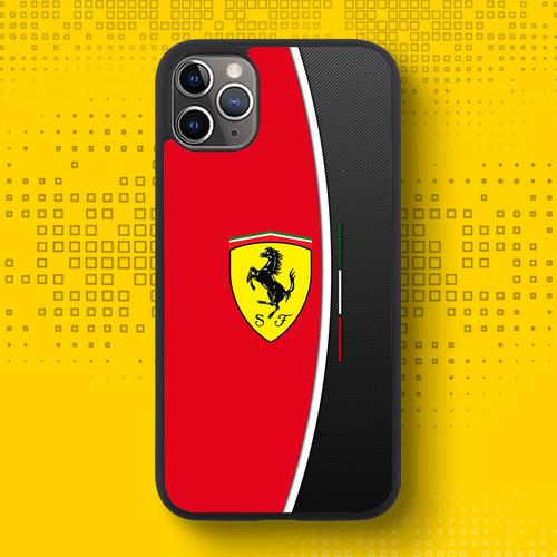 Jual Ferrari Logo Carbon YD0457 Case Casing Custom Smartphone - Kota ...