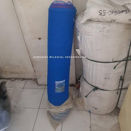 Jual Polinet / Polynet Biru 1 ROL Jaring Pengaman Proyek / Tanaman ...
