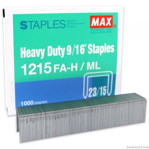 Jual Isi Staples Max 1215 FA-H/ML / isi staples max 23/15 ( 15mm ...