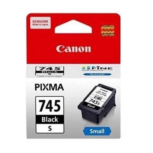 Jual tinta cartridge canon pixma 746 small colour dan 745 black small ...
