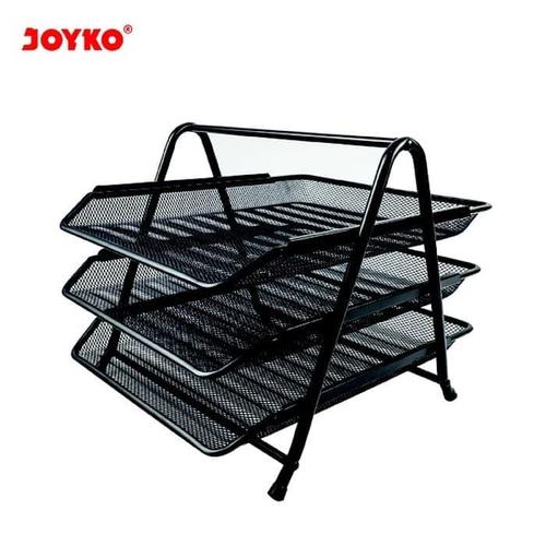 Jual DOCUMEN RACK TRAY BESI / RAK TRAY 3 SUSUN BESI Joyko DT-25 3 ...
