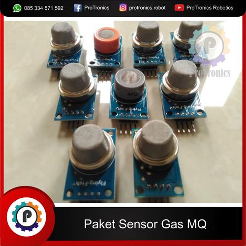 Jual Paket Hemat Sensor Gas MQ (MQ2 MQ3 MQ4 MQ5 MQ6 MQ7 MQ8 MQ9 MQ135 ...