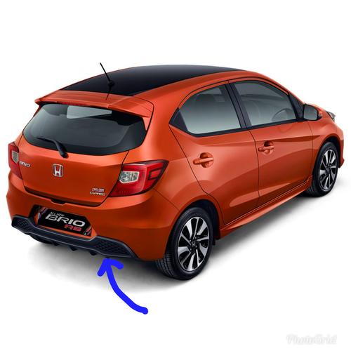 Jual DIFFUSER BRIO RS 2019 SPOILER BUMPER BELAKANG ALL NEW BRIO ...