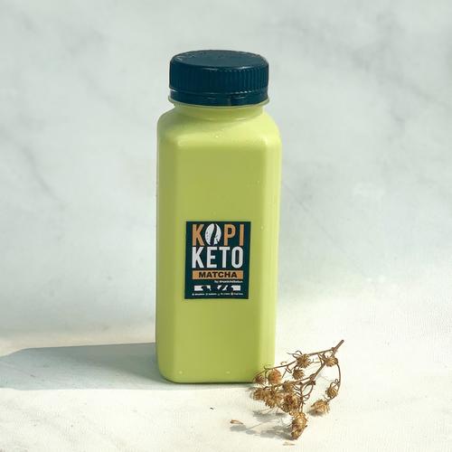 Jual Matcha Latte by Kopi Keto (250ml / 500ml / 1 Liter) -- KHUSUS OJOL ...