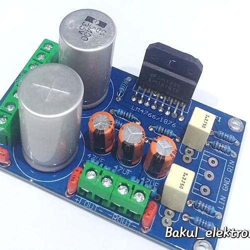 Jual KIT AMPLIFIER LM1876 STEREO gainclone - KIT LM1876TF - Kota Depok ...
