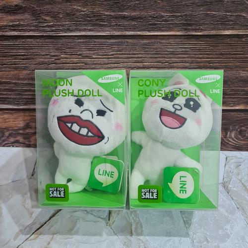 Jual BONEKA LINE X SAMSUNG CONY DAN MOON ORIGINAL - Kab. Tangerang ...